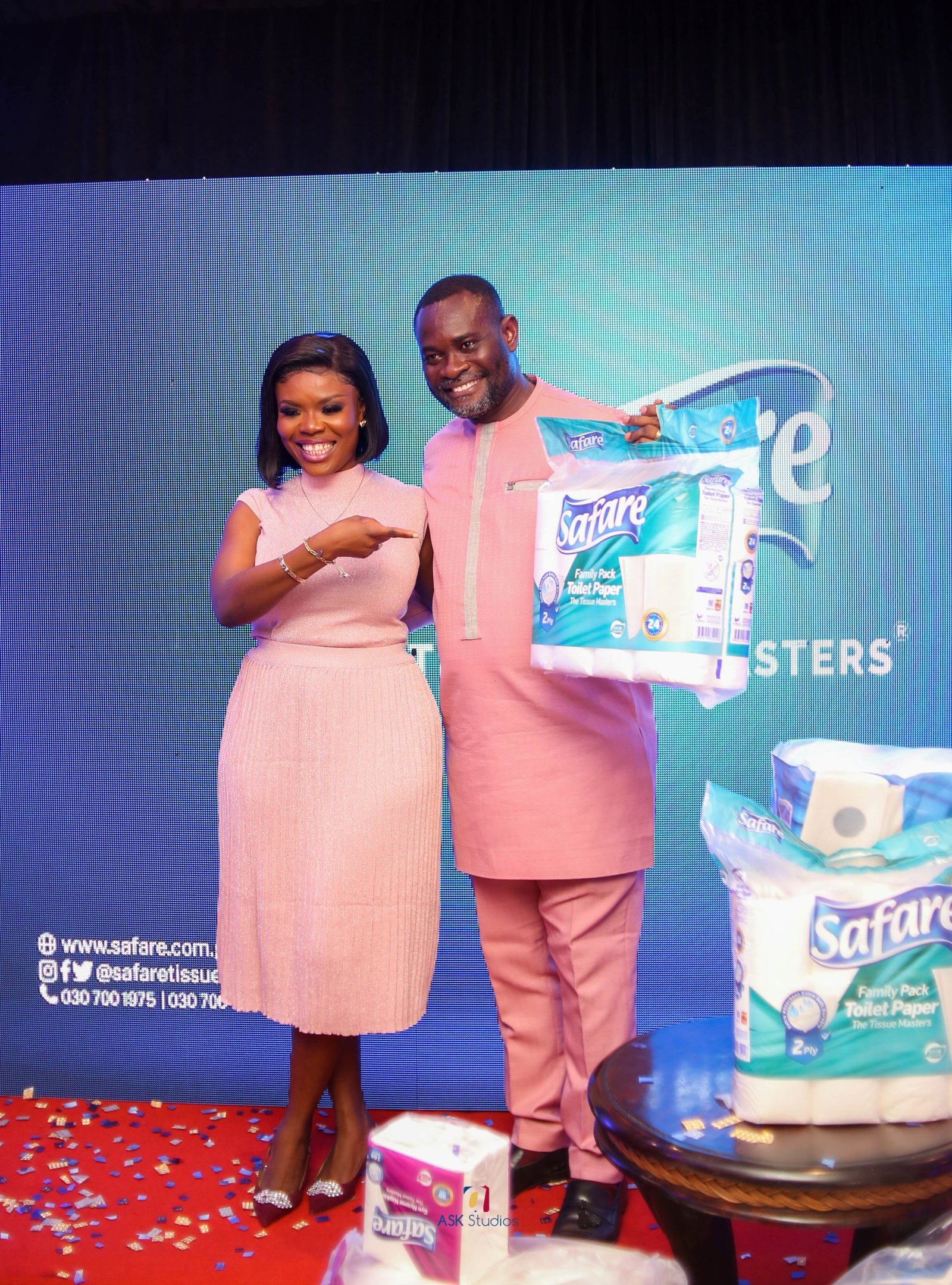 Seabeige Ghana Limited launches its new product “Safare Tissues” onto ...