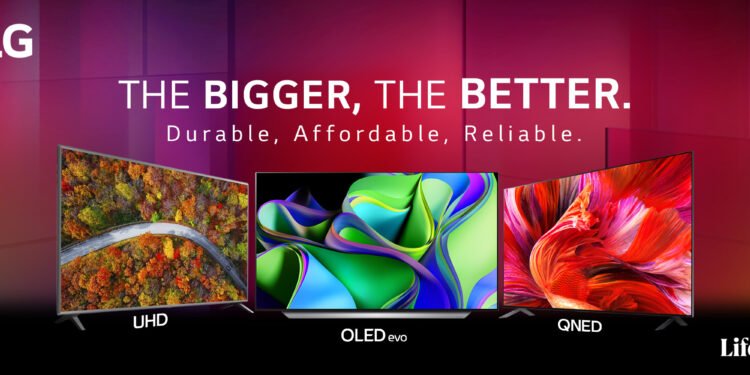 LG Dominates the Large Screen TV Market – MarketingWorld