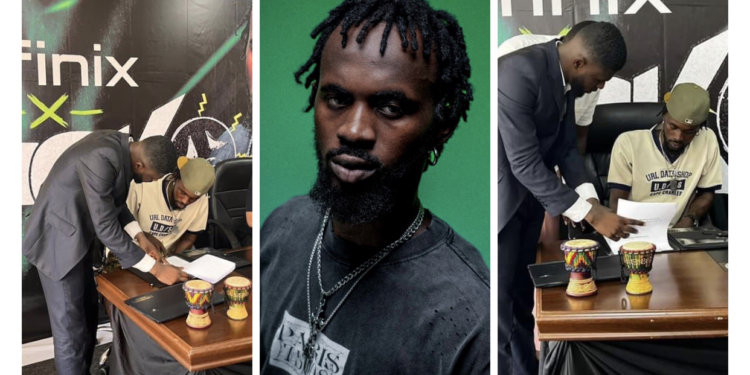 Ghana: Infinix Signs Black Sherif as its New Brand Ambassador ...