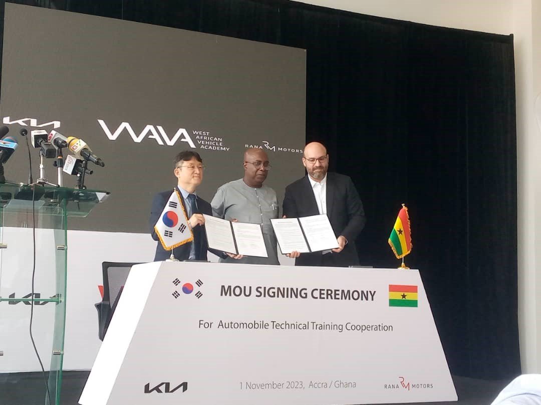 Ghana: KIA signs MoU with Rana Motors to train local technicians to ...