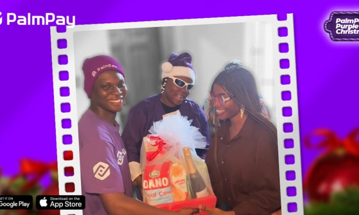 Nigeria: PalmPay Purple Christmas with Teni Delivers Hamper to Lucky ...